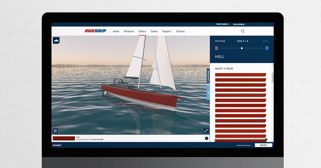AkzoNobel’s Awlgrip launches 3D Color Visualizer | News | International ...