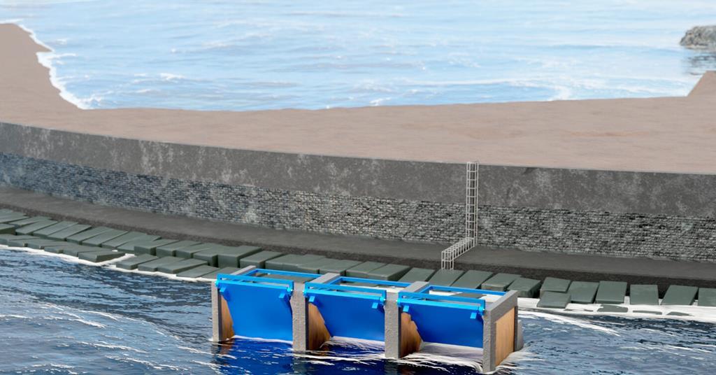 Harbour wall wave energy system enters full-size trials | Marinas ...
