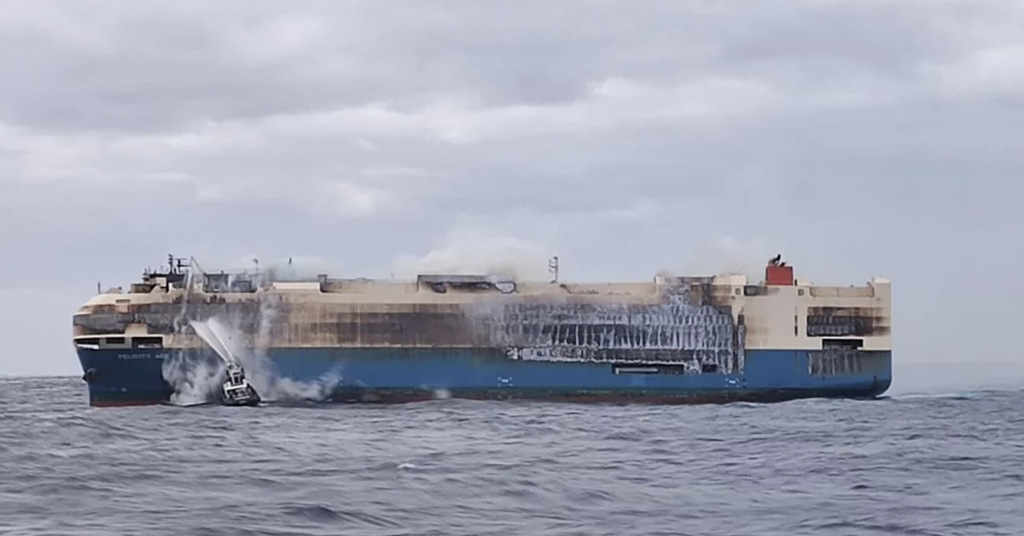 New research assists with fighting lithium fires at sea ...