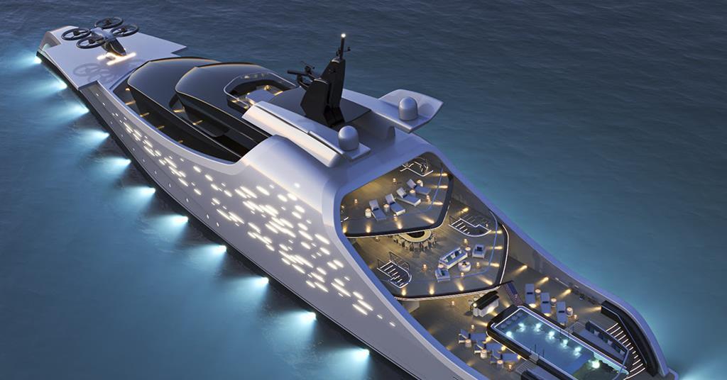 Australian designer introduces hydrogen-powered superyacht concept ...