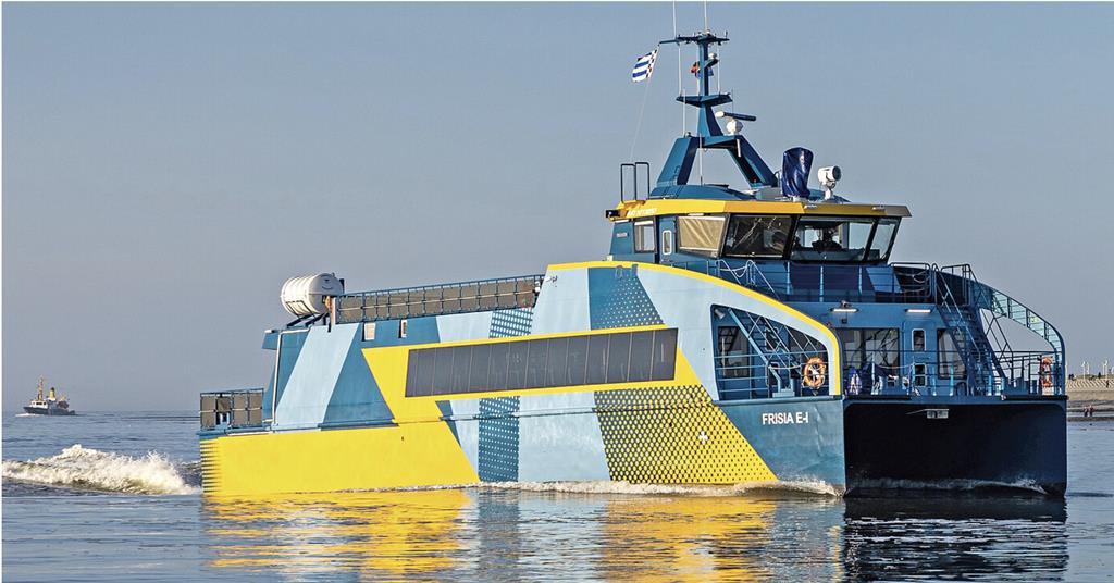 Germany’s first all-electric ferry designed by Damen | Electrification ...