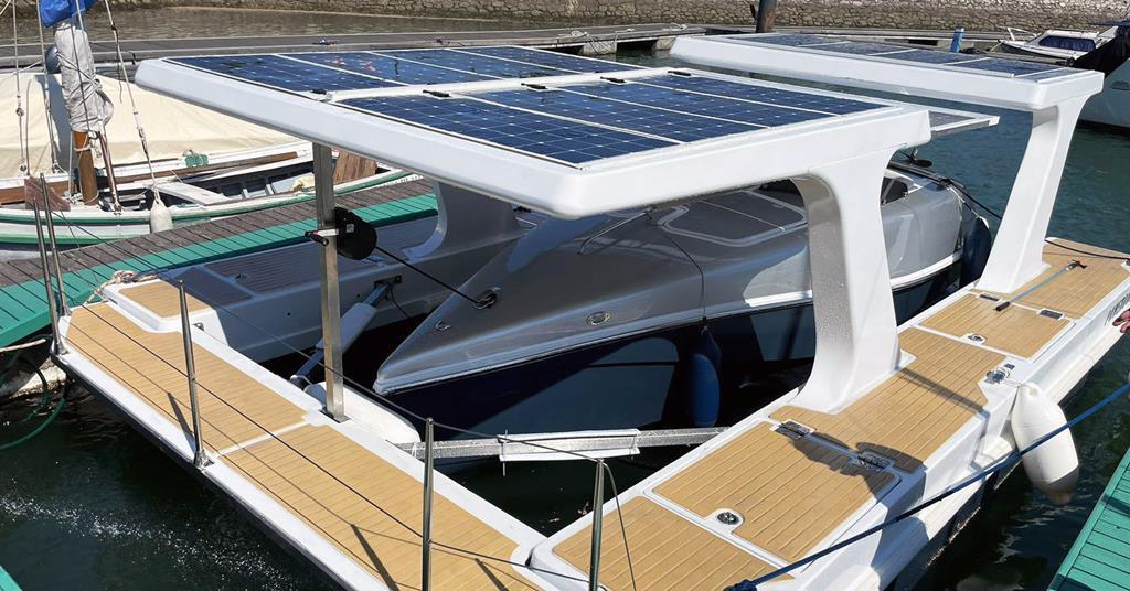 Portuguese start-up debuts solar-powered charging dock concept ...