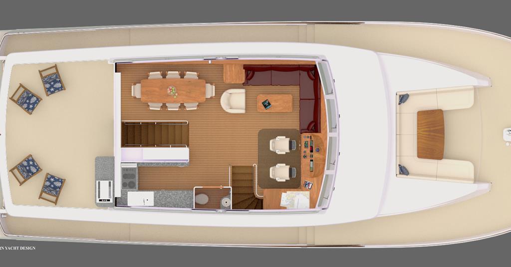 Zurn proposes 'radical' layout for new 60ft powercat | News ...