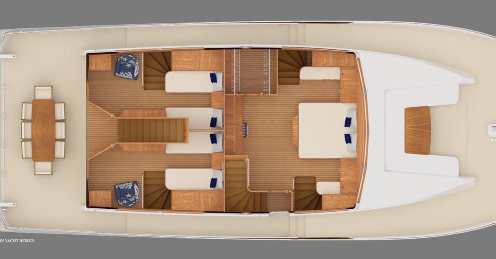 Zurn proposes 'radical' layout for new 60ft powercat | News ...