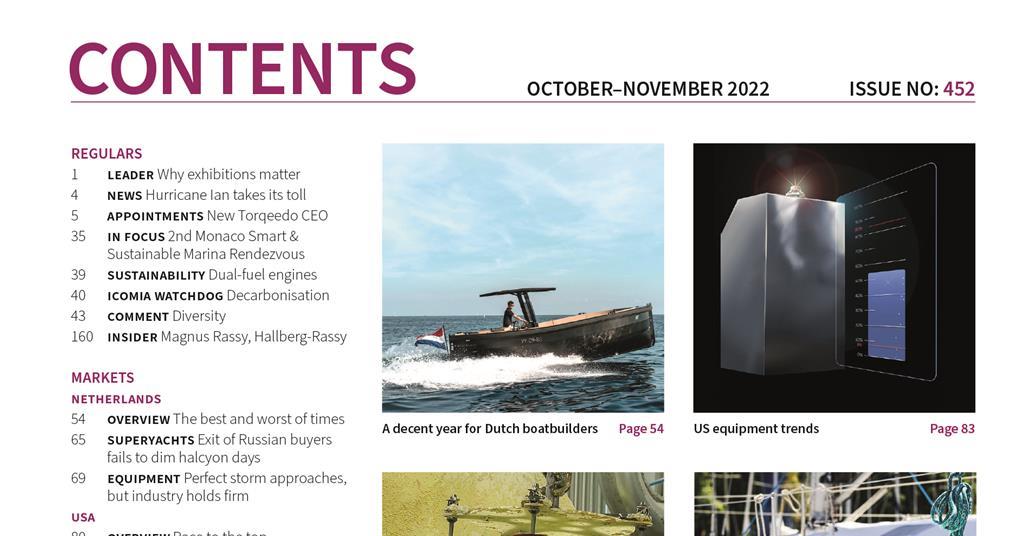 Inside this issue of IBI | UK | International Boat Industry