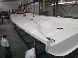 First Clipper 70 hull released from mould | Article | International ...