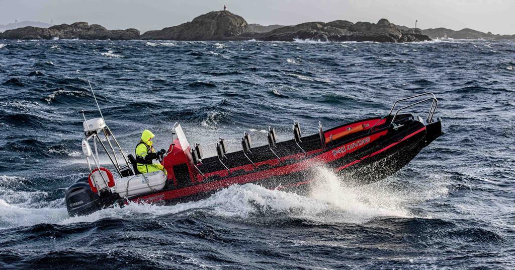 Commercial rigid buoyancy boat constructed from used cooking oil ...