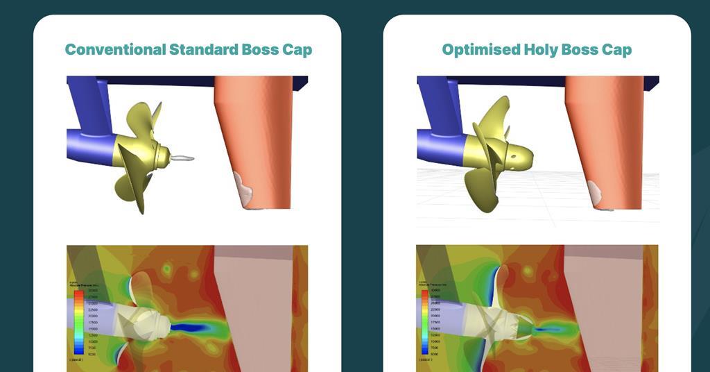 New propeller boss cap is 5% more efficient thanks to…. holes | Battery ...