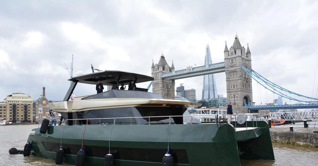 New Polish-built Moon Yacht power catamaran has global debut in London ...