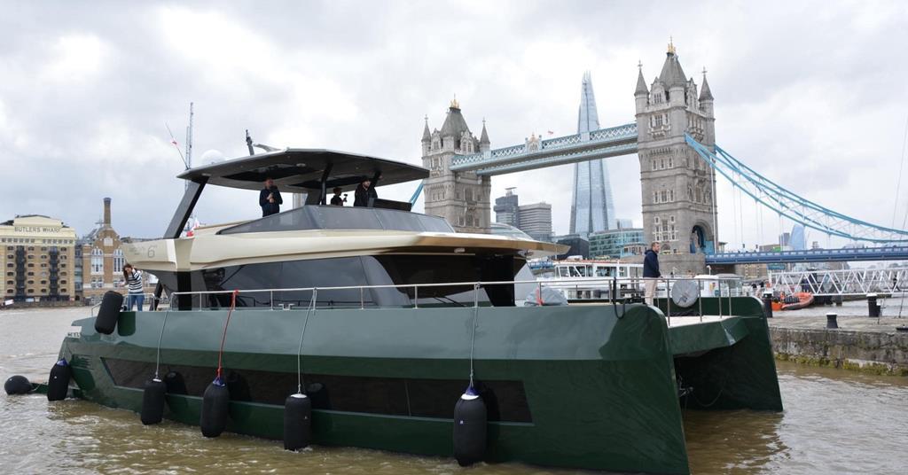 New Polish-built Moon Yacht power catamaran has global debut in London ...