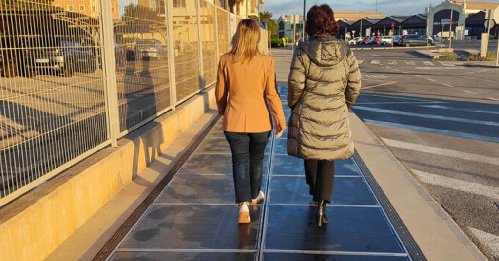 Walkable solar pavement for Valencia Port | Marinas | International ...