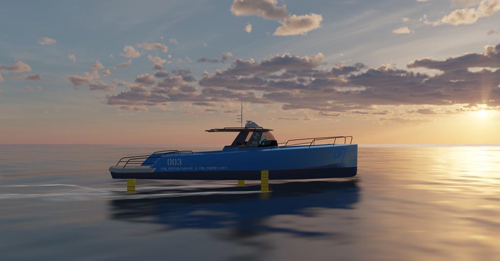 New hydrofoil technology concept to be unveiled as part of Singapore ...