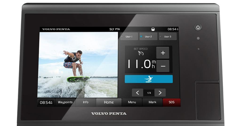 Volvo Penta Watersports Control Display | Video | International Boat ...