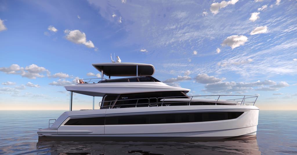 Catana’s YOT launches first inboard power catamaran | News ...