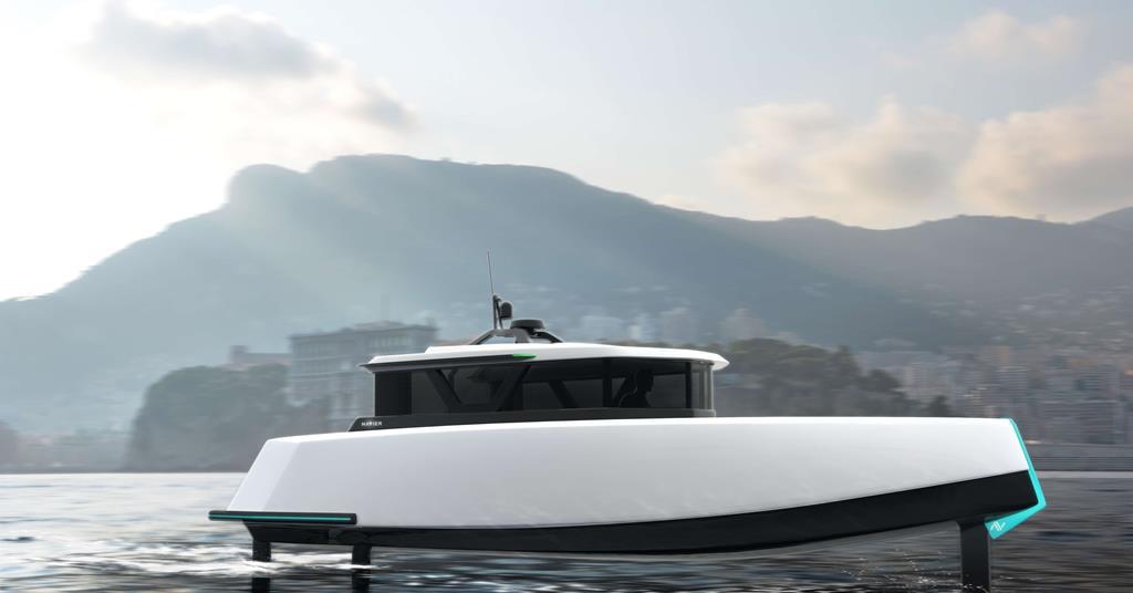 Navier shows off flying electric boat | News | International Boat Industry