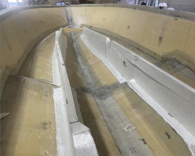Mould a hull four times faster | Boatbuilding Materials & Machinery ...