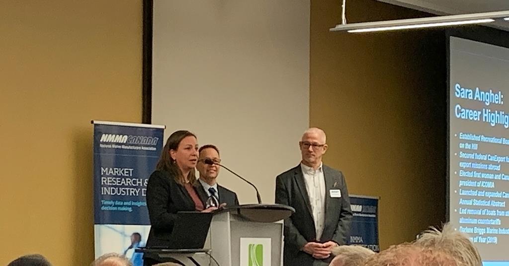 Sara Anghel honoured with Distinguished Service Award | News ...