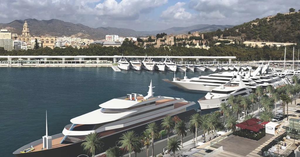 Work begins on new Malaga superyacht dock | News | International Boat ...