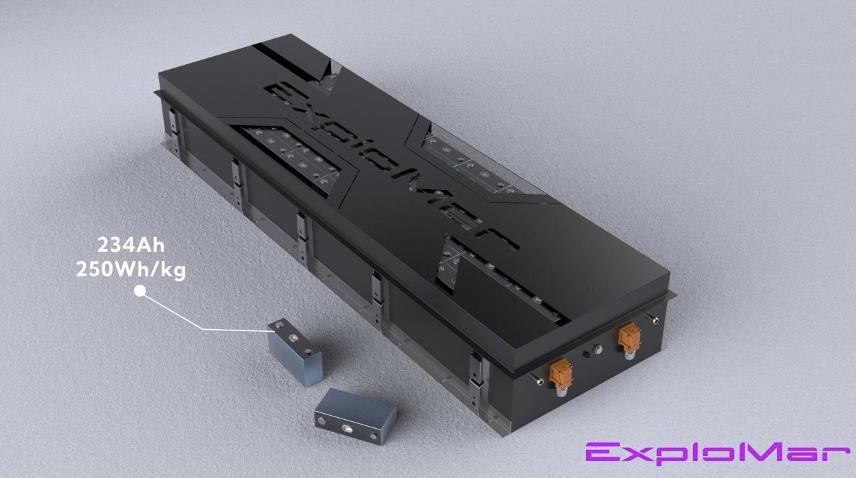 ExploMar launches high energy density battery for high power outboards ...