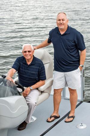 New boat manufacturer debuts at Miami show with “slide-out” pontoons ...