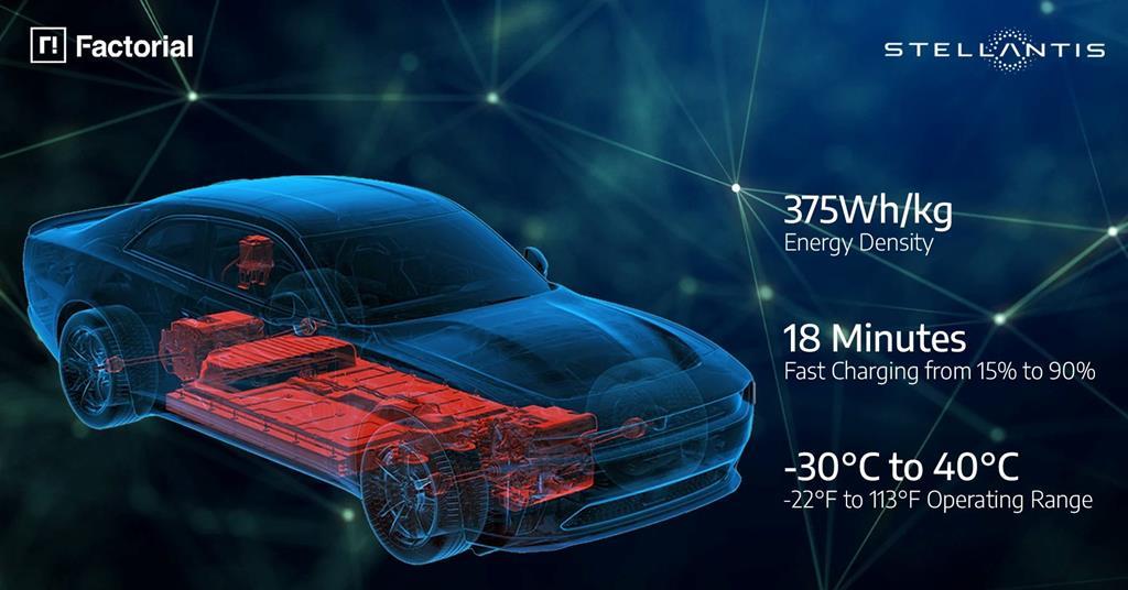 Factorial, Stellantis reach solid-state battery milestone | Battery ...