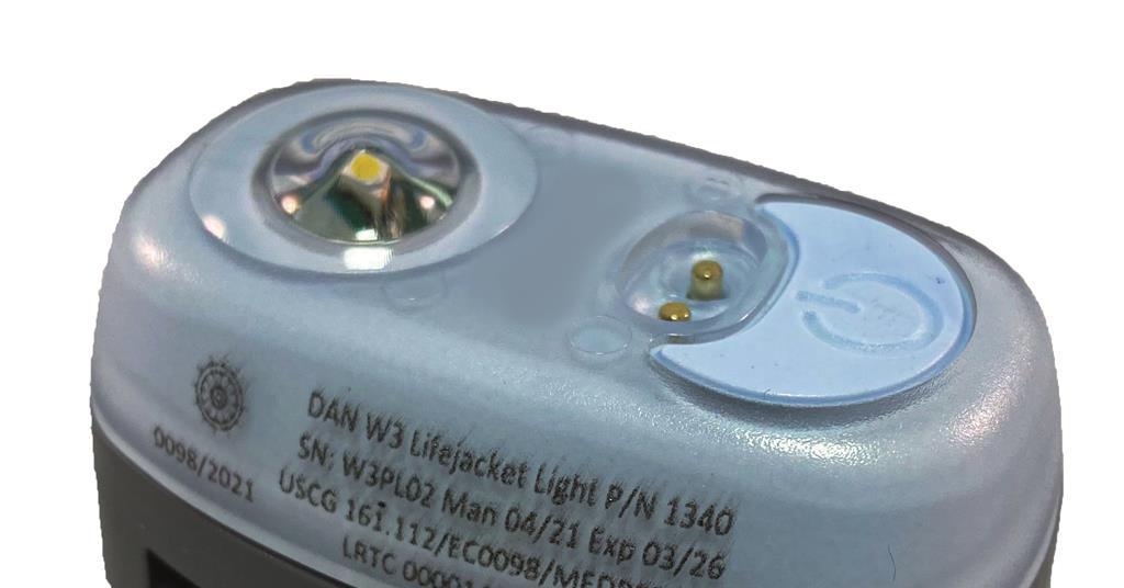 Dan W3 POLAR Lifejacket Light | Lighting | International Boat Industry