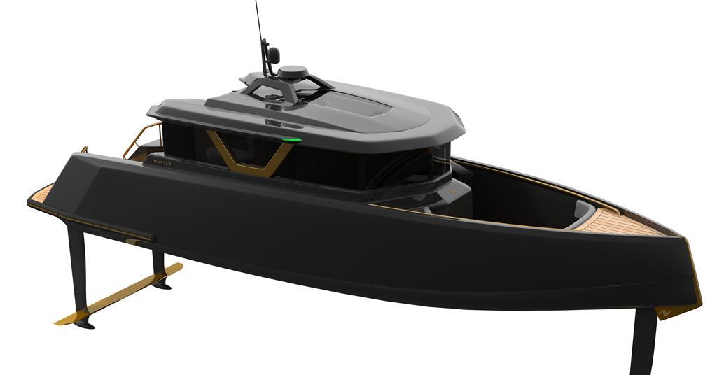 US start-up unveils new foiling electric powerboat at Palm Beach show ...