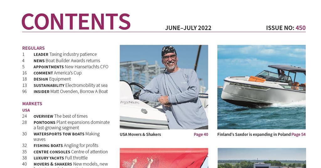 Inside this issue of IBI | UK | International Boat Industry