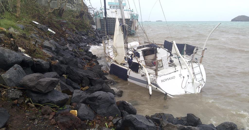 Cyclone Chido slams boats and coastal infrastructure on Mayotte Island ...
