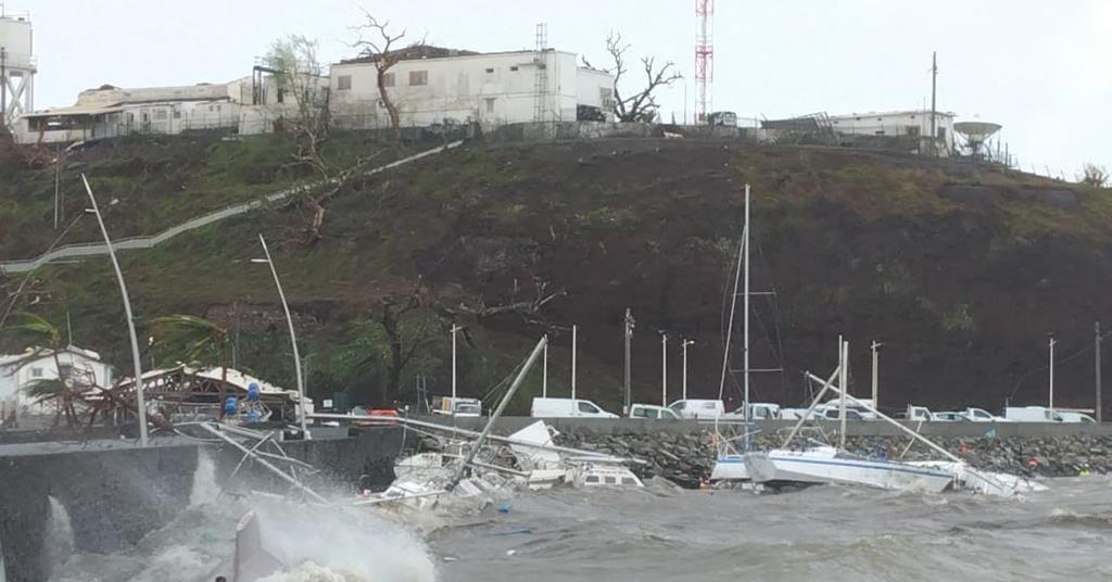 Cyclone Chido slams boats and coastal infrastructure on Mayotte Island ...