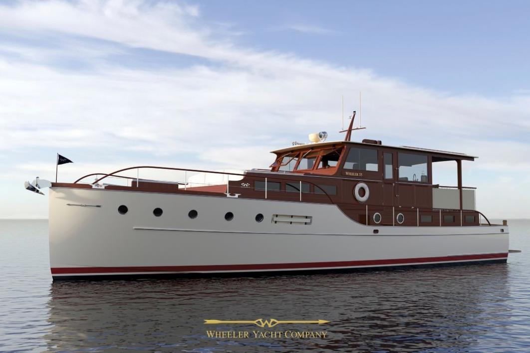 Wheeler launches 55ft wooden hull | News | International Boat Industry