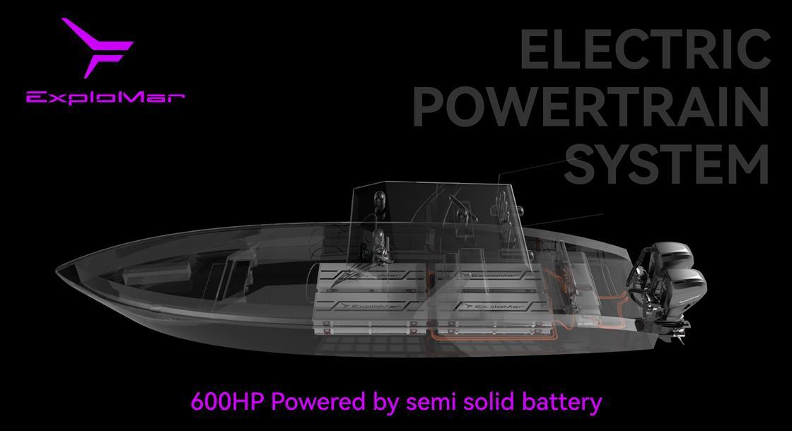 Chinese outboard manufacturer launches semi-solid battery powertrain ...