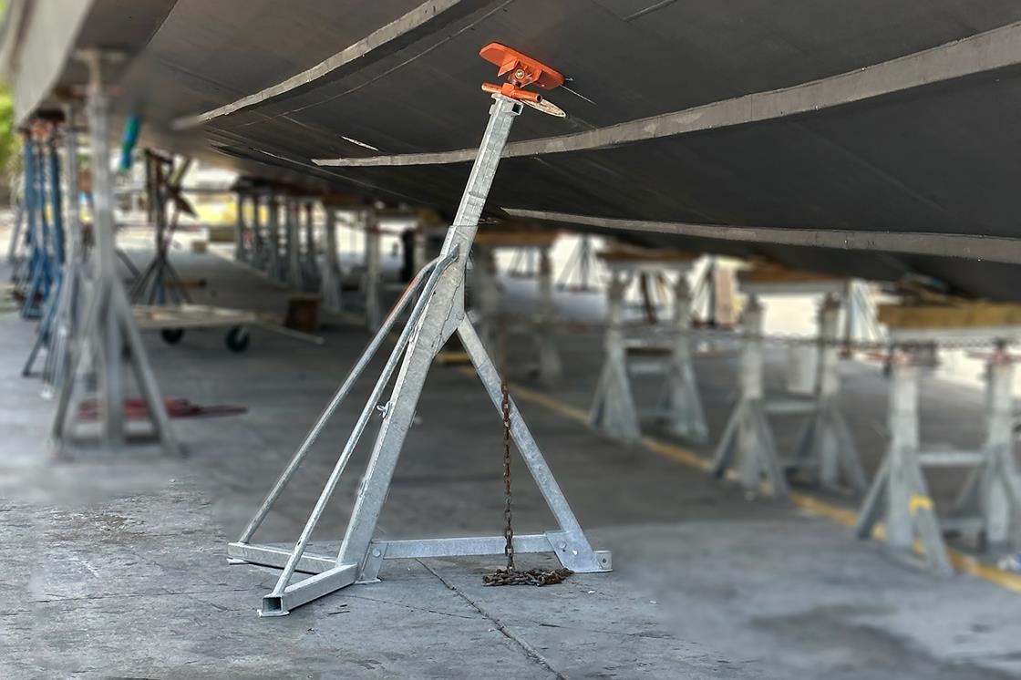 Brownell expands into megayacht sector with new boat stand line | News ...
