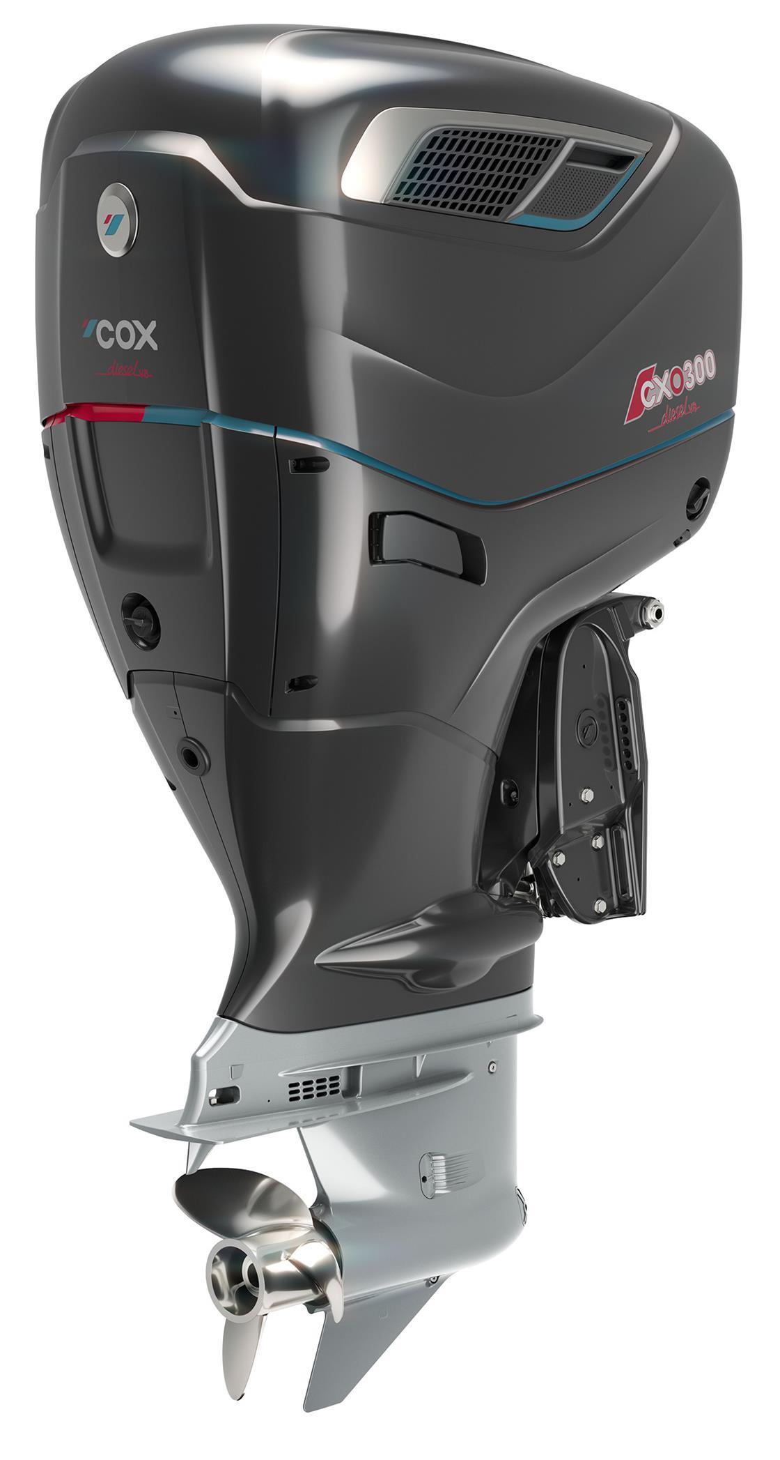 Cox Powertrain turns to carbonfibre for new CXO300 diesel outboard ...