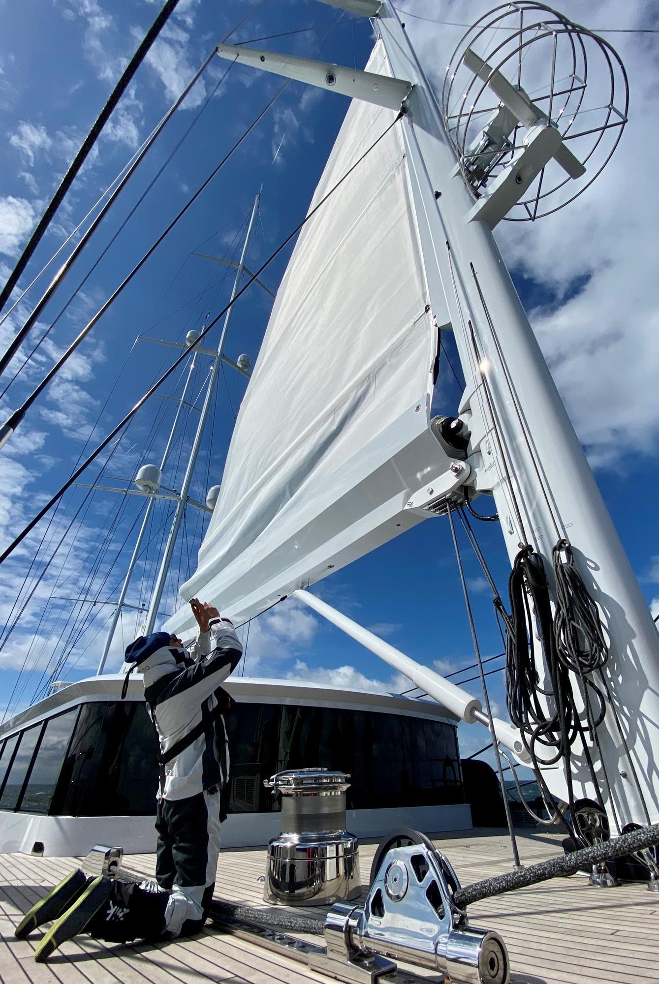 World’s largest aluminium sailing yacht, Sea Eagle II, completes sail ...